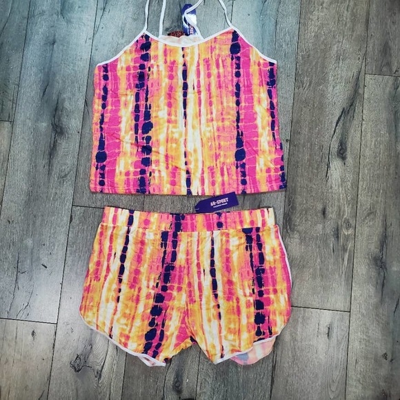AQ Sports | Pants & Jumpsuits | New Aq Sport Plus Size Tie Dye ...